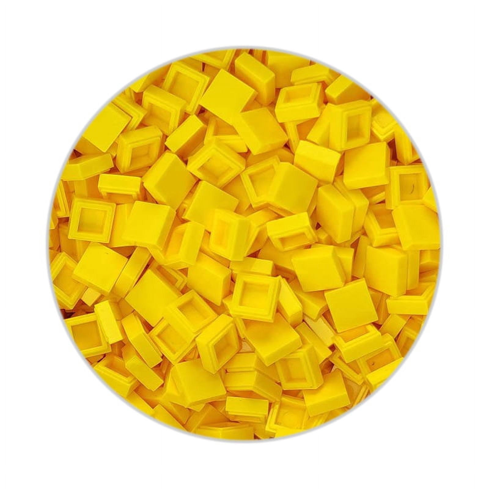 200/330/660pcs MOC Pixel Particles Plate Smooth 1x1 DIY Building Blocks Flat Square Bricks ...