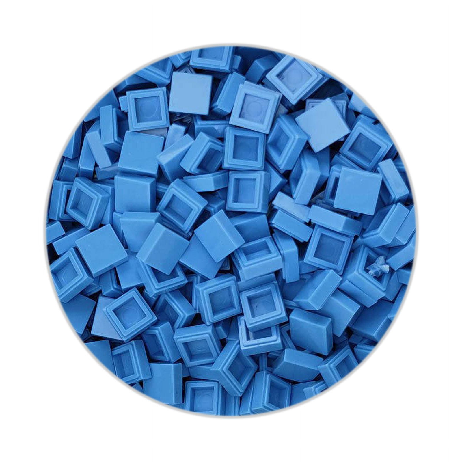 200/330/660pcs MOC Pixel Particles Plate Smooth 1x1 DIY Building Blocks ...