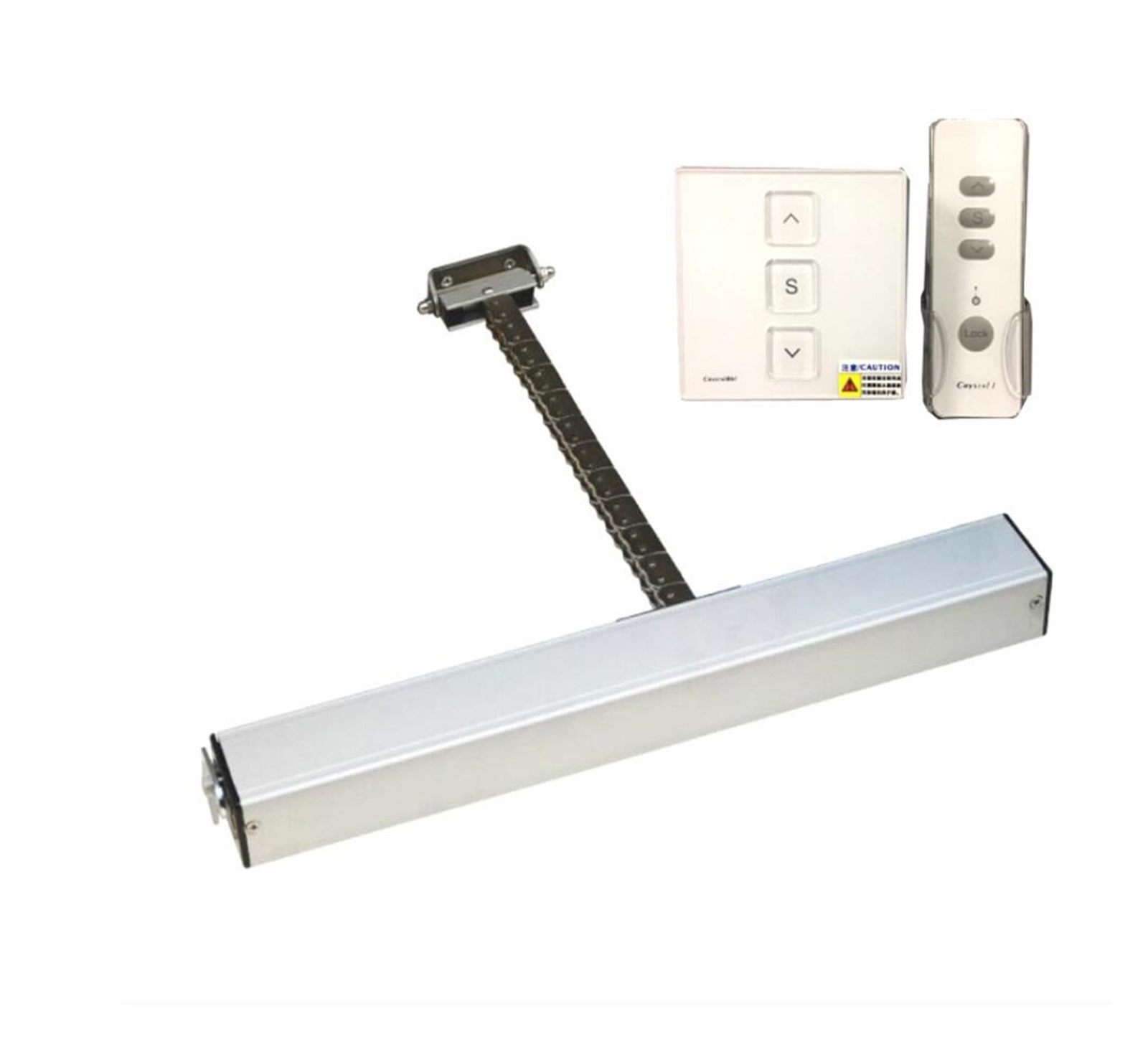 200-400MM Distance 220vAC Electric Security Caesement Chain Actuator ...