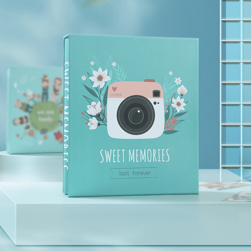 200 6in Photos Interleaf Album Photo Collection Large Capacity Home ...