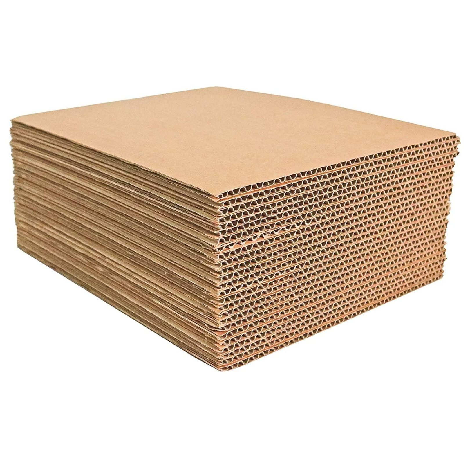 200 8.5x11 Cardboard Corrugated Pads Inserts Filler Sheet 8.5 x 11 ...
