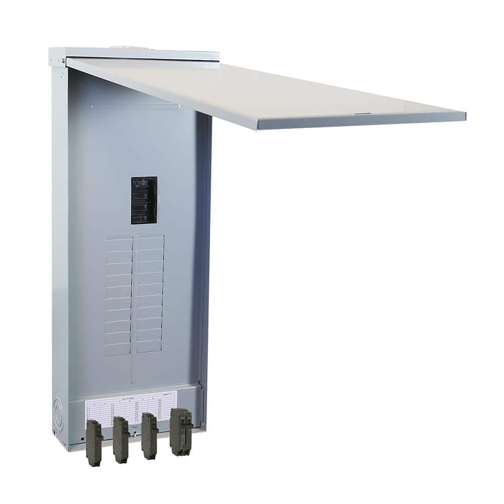 200 Amp 20-Space 40-Circuit Main Breaker Outdoor Load Center Contractor ...