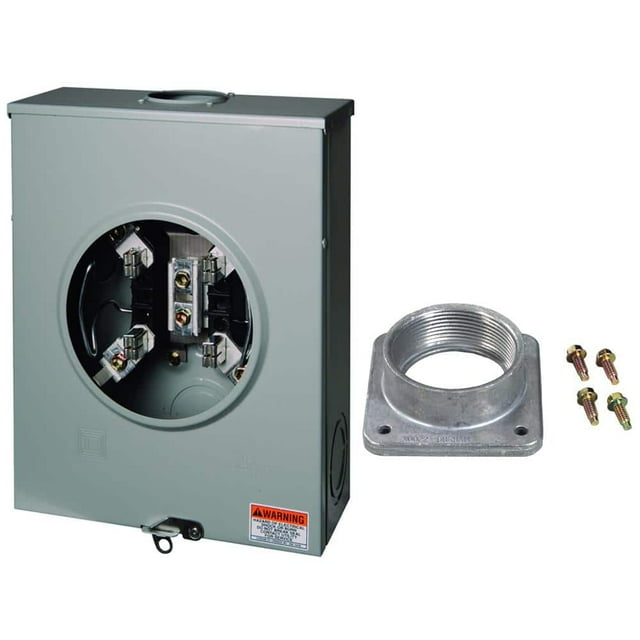 200 Amp Ringless Horn Bypass Overhead Or Underground Meter Socket