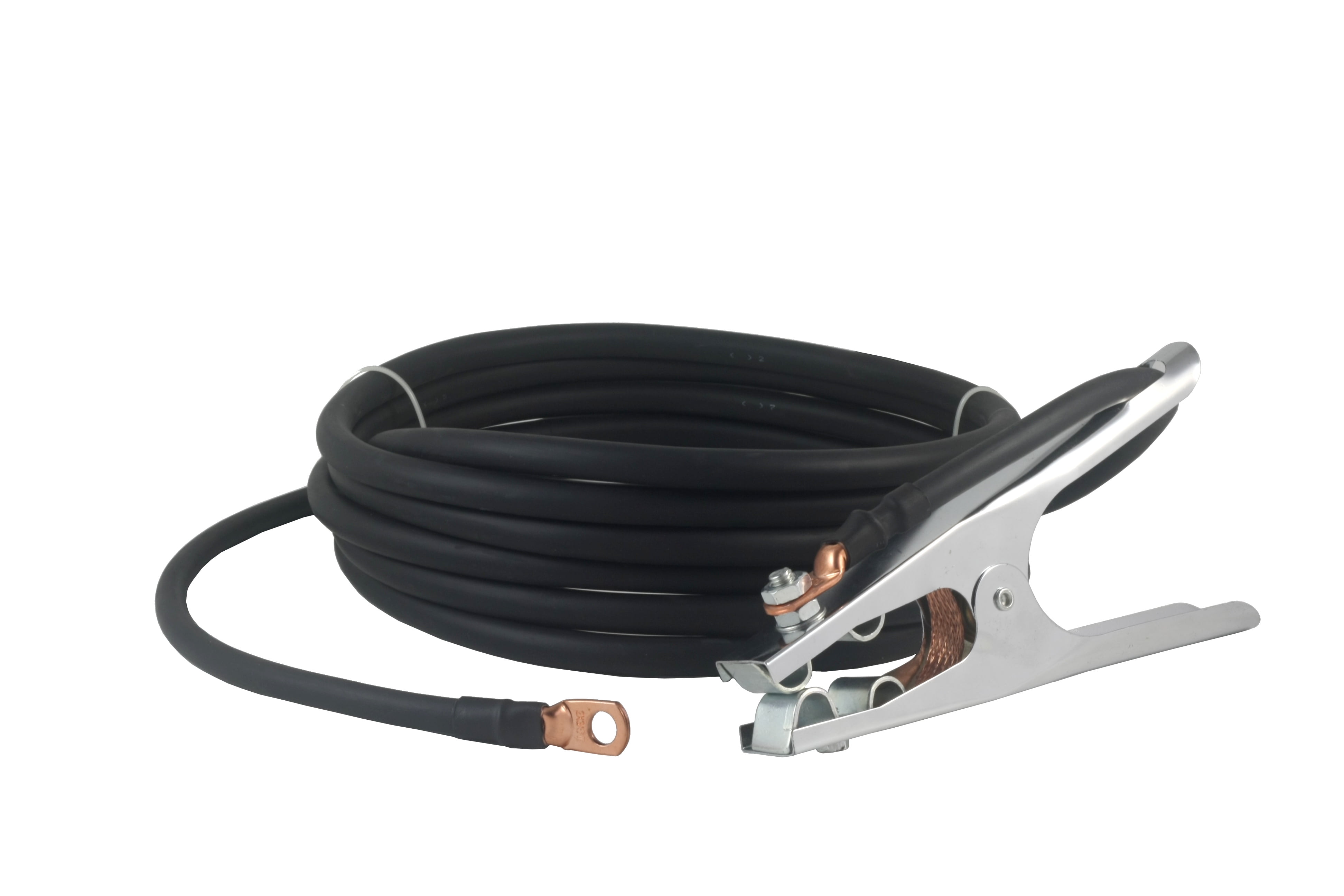 200 Amp Welding Ground Clamp Lead Assembly - Terminal Lug Connector ...