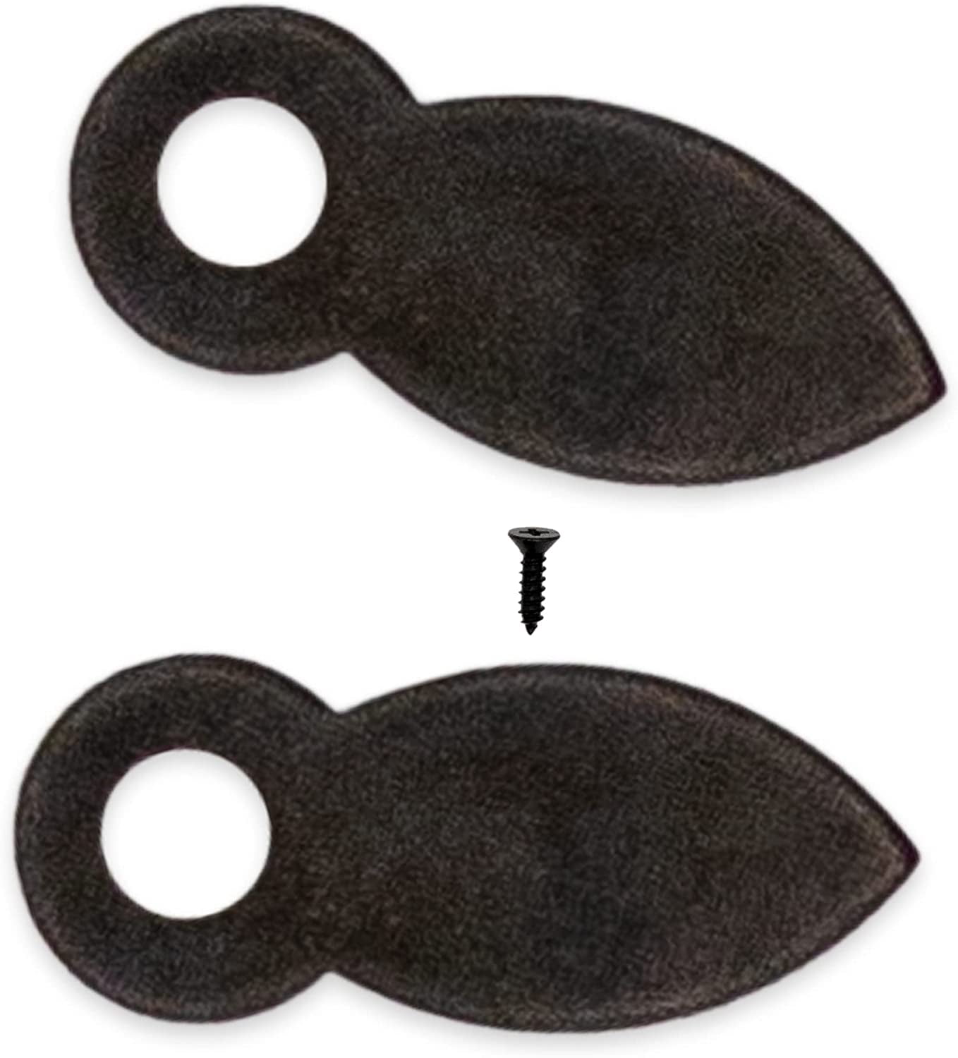 200 Black Plated Picture Frame Turn Button 5/8" with Screws - NEW ...