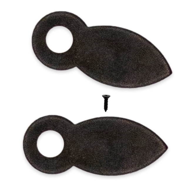 200 Black Plated Picture Frame Turn Button 5/8" with Screws - Walmart ...