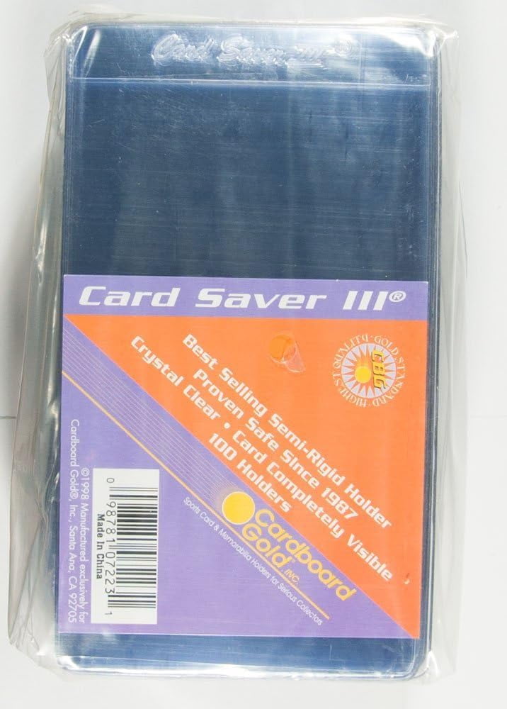 200 Card Saver 3 Semi-Rigid Card Holders - Walmart.com