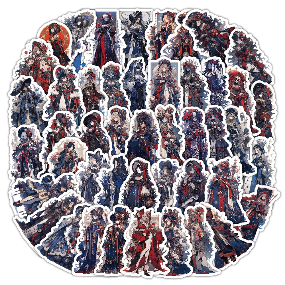 200 Cartoon Ghost Bride Thriller Notebook Luggage Scooter Guitar ...