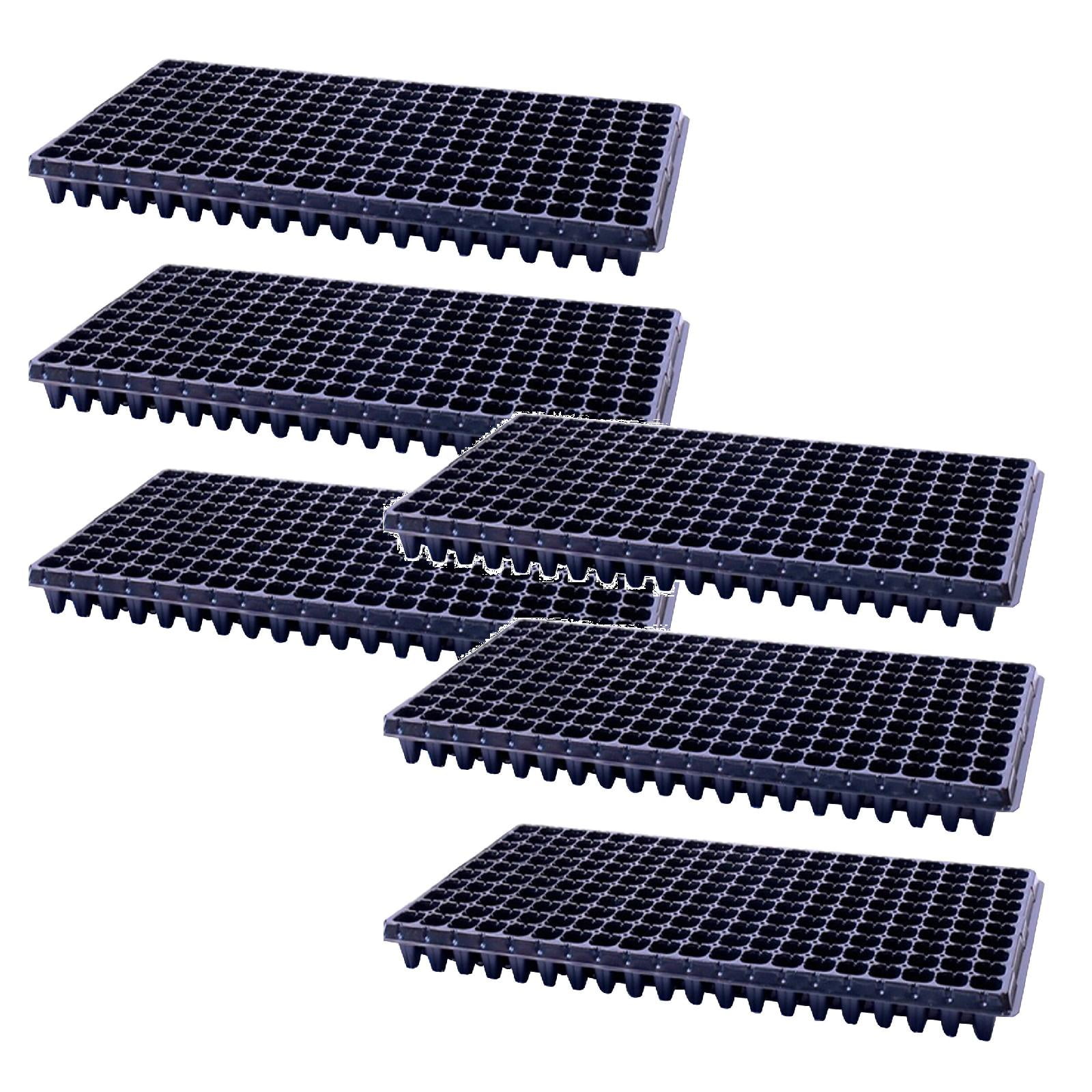 200 Cell Trays, Heavy-Duty Nursery Trays for Starting, Includes 6 Trays ...