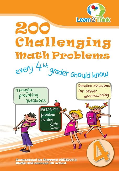 Math Problems For Kids 4th Grade
