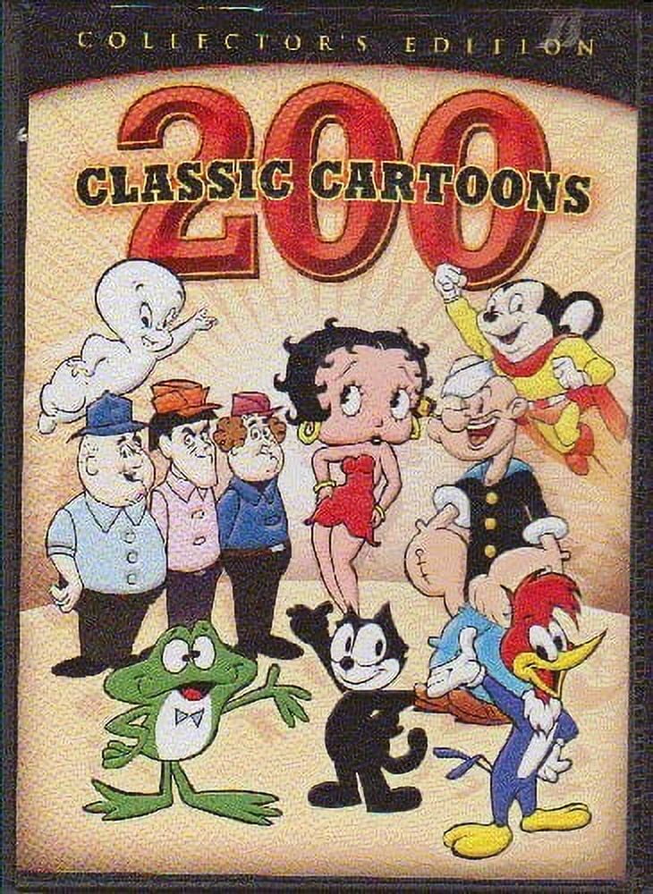 Pre-Owned 200 Classic Cartoons (Dvd) (Good) - Walmart.com