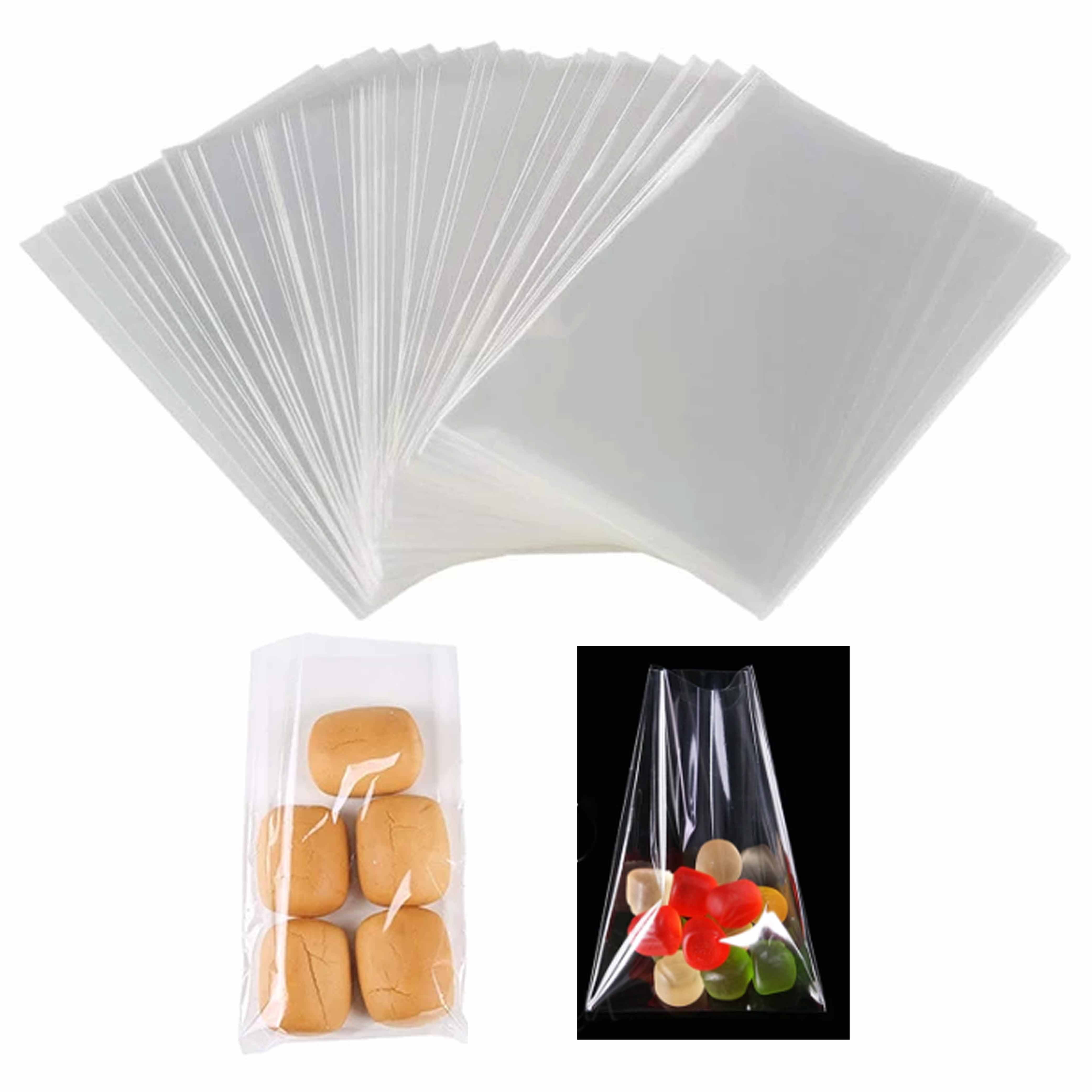 200 Clear Poly Candy Bags Cookie Treat Cello Baggies Loot Party Favor ...