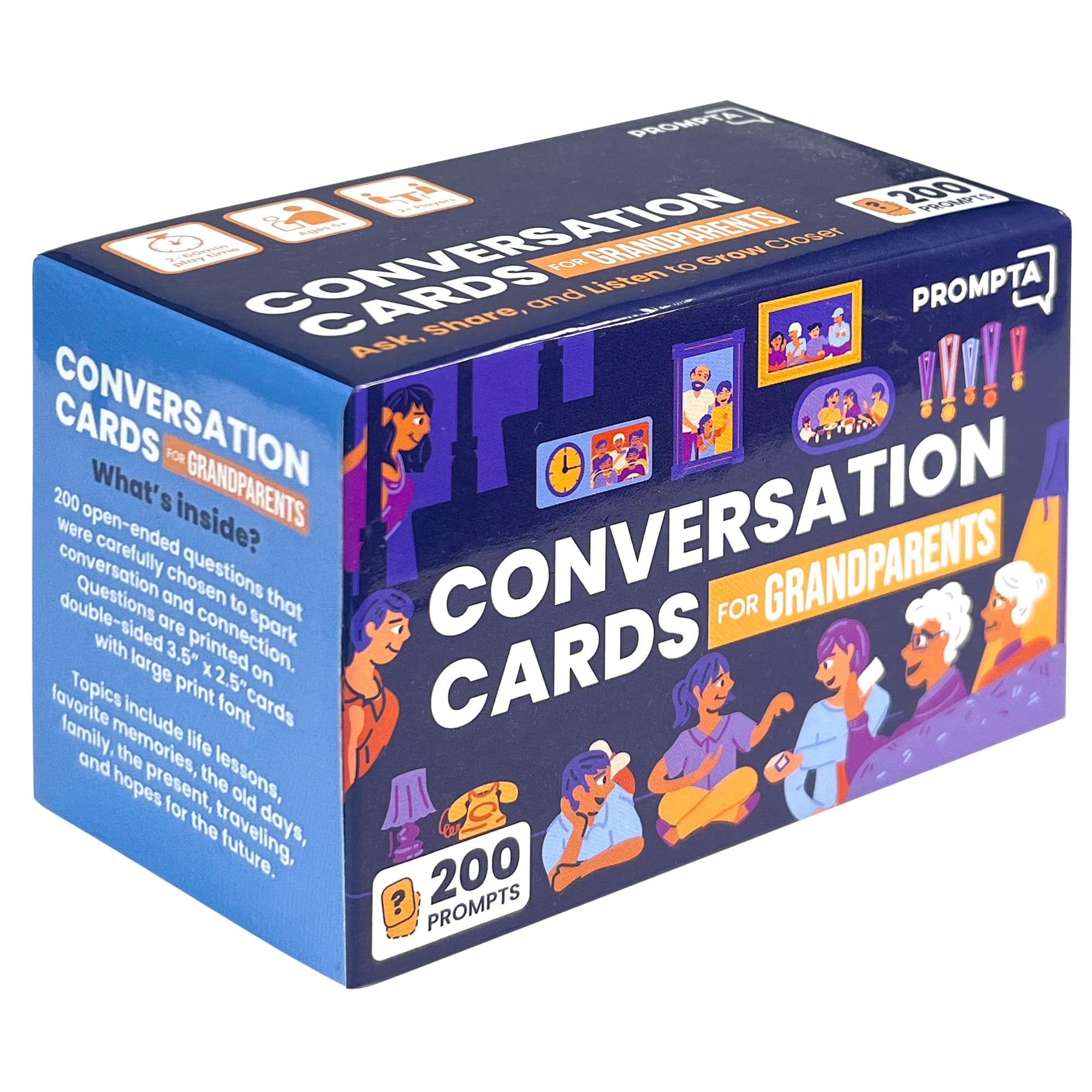 200 Conversation Starters for Grandparents – Thoughtful Grandparents ...