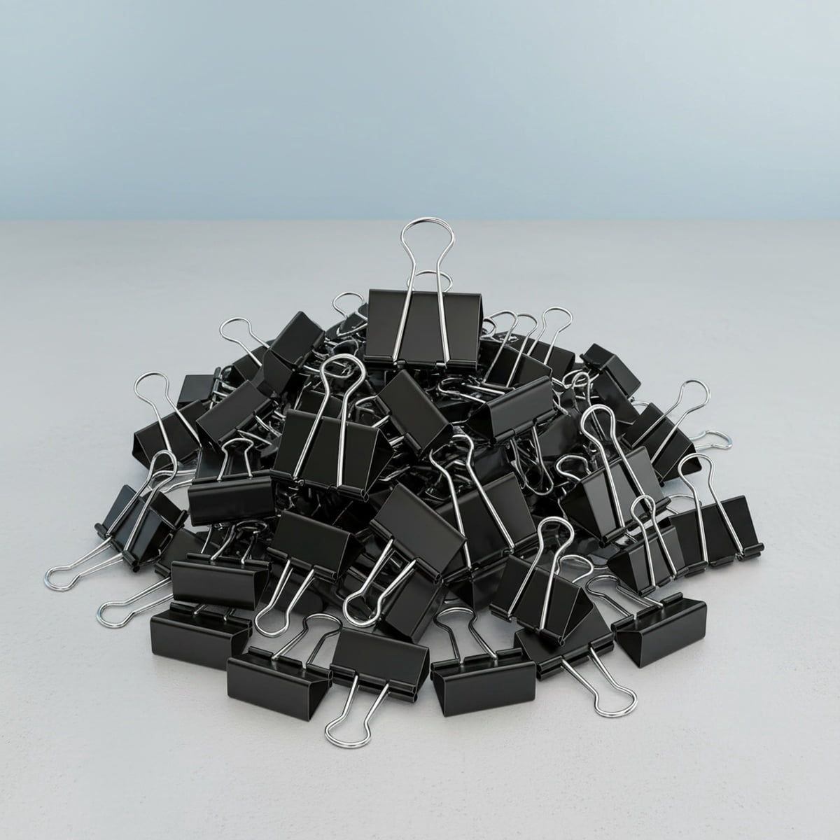 200 Count Binder Clips Assorted Sizes, Large, Medium, Small, Mini ...