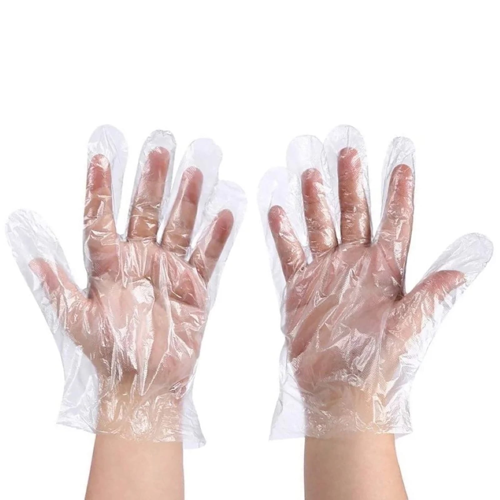 200 Count Food Prep Gloves Plastic Food Safe Gloves, Food Handling ...