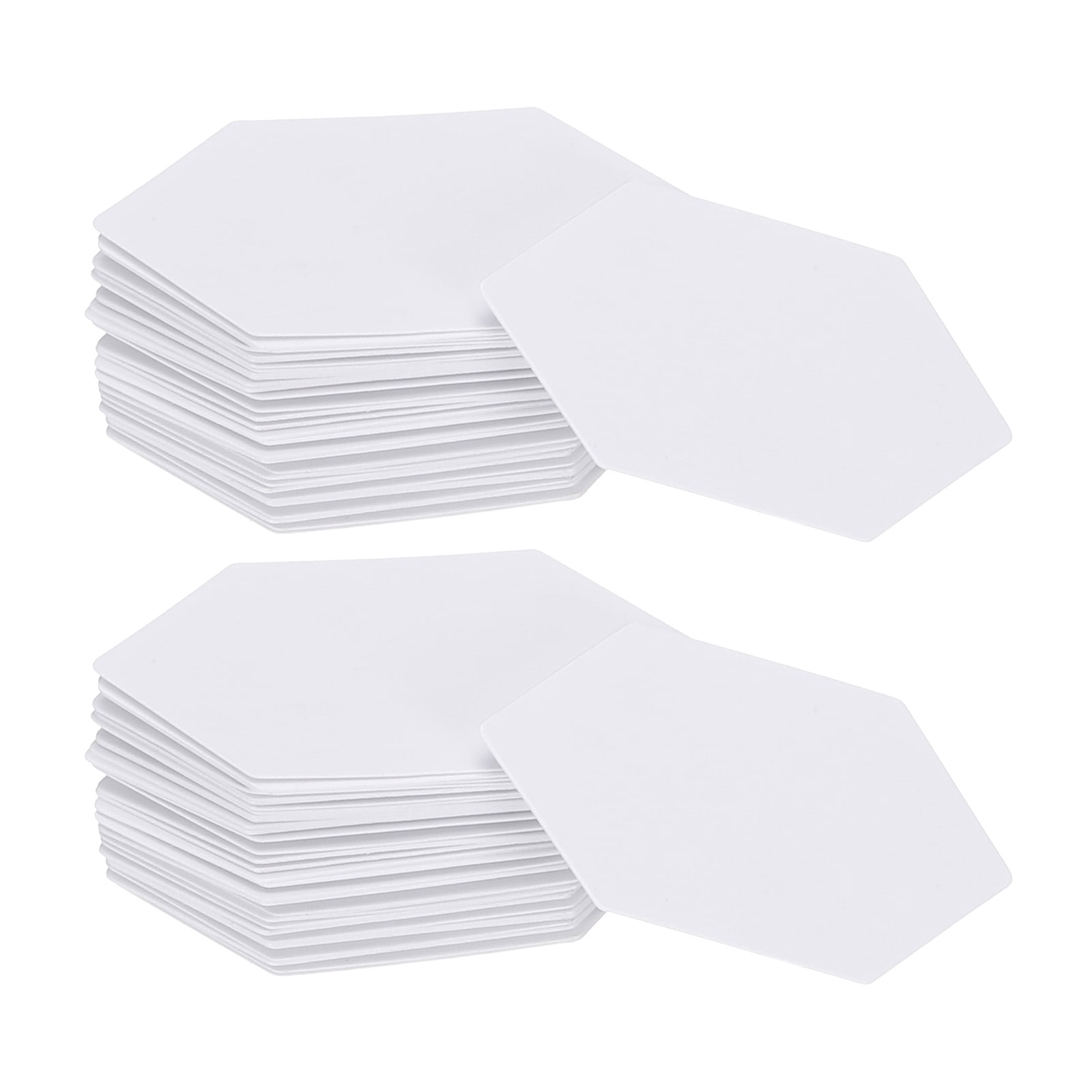 200 Count Hexagon Paper Piecing Paper for Quilting, 0.5-Inch English ...