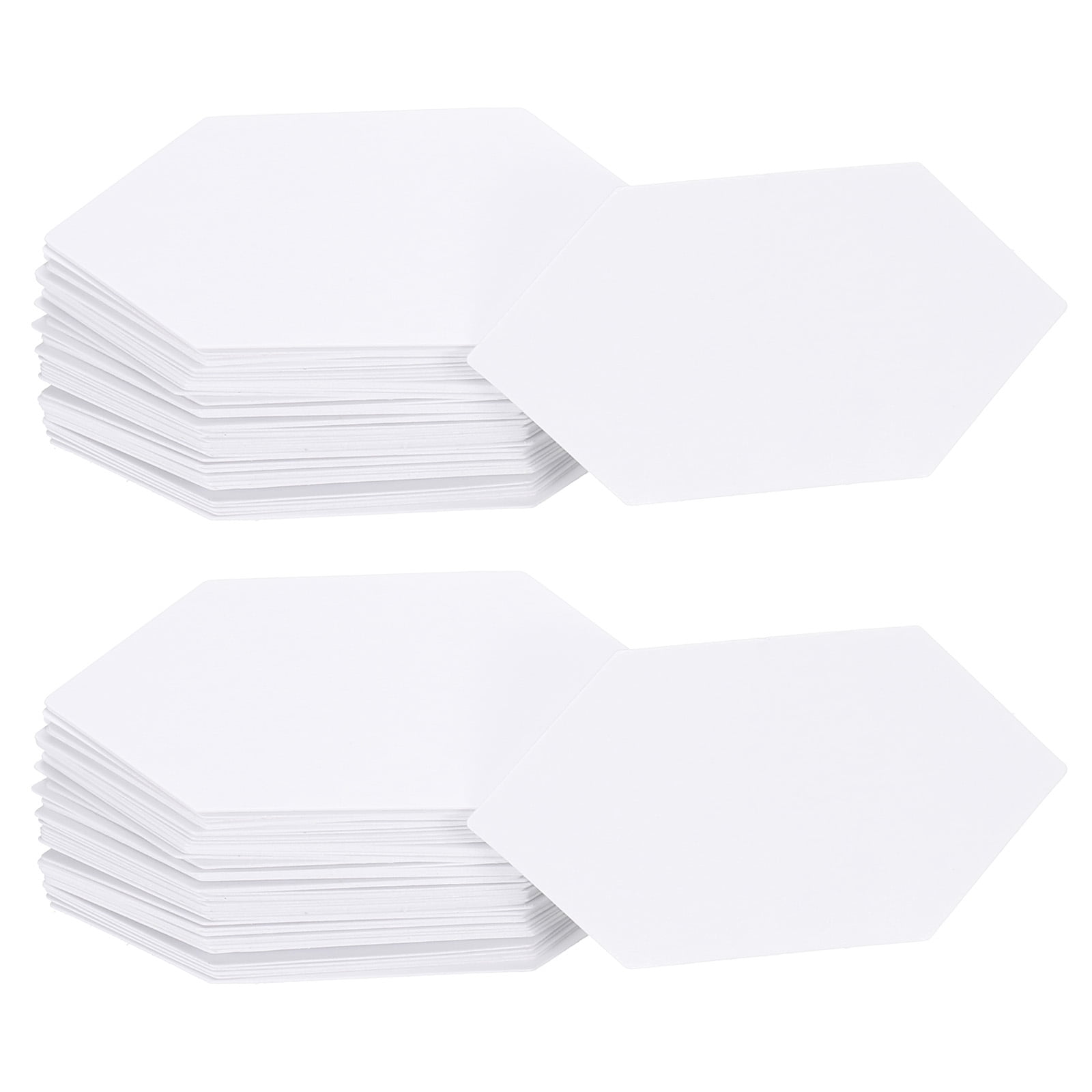 200 Count Hexagon Paper Piecing Paper for Quilting, 0.75-Inch English ...