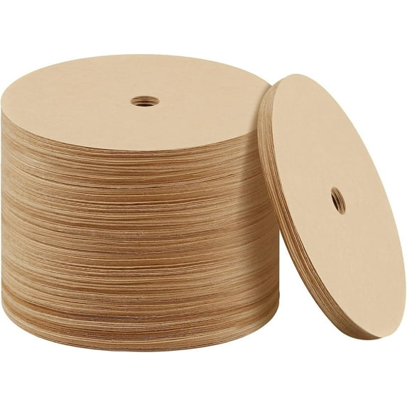 200 Count Percolator Coffee Filters, 3.75 Inch Natural Unbleached ...