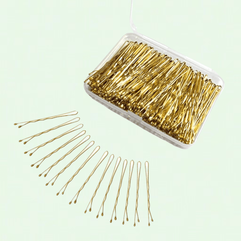 200 Counts Blonde Hair Pins, 2 Inches, Bobby Pins with Box for Thick ...