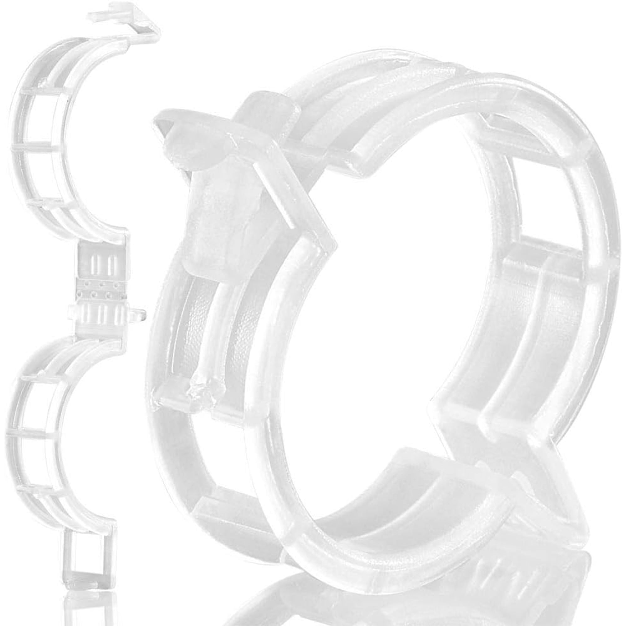 200 Counts Plant Support Clips, Tomato Plastic Trellis Clips, Garden ...