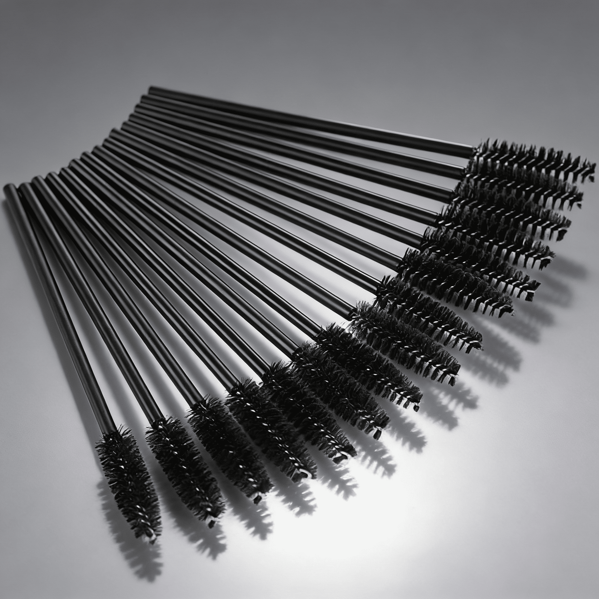200 Disposable Mascara Wand Eyebrow Brushes Spoolies Applicator for ...