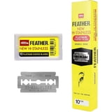 Feather Razor Blades, 200 Double Edge Stainless Steel, Made in Japan ...