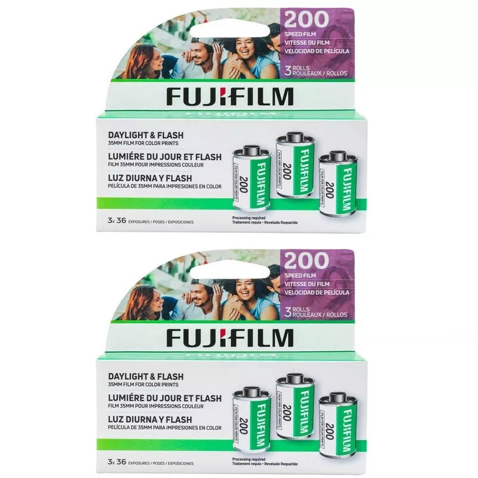 200 ISO Color Negative 35mm Film, 36 Exposure (3 Pack) - Walmart.com
