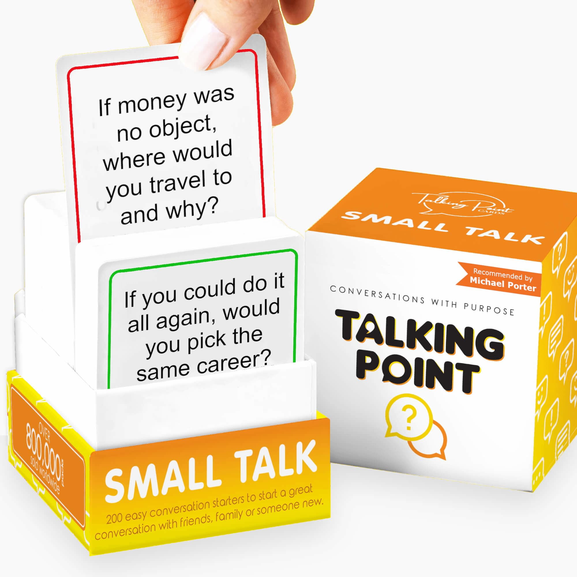 200 Icebreaker Conversation Cards - Improve Your Small Talk & Make Deep ...