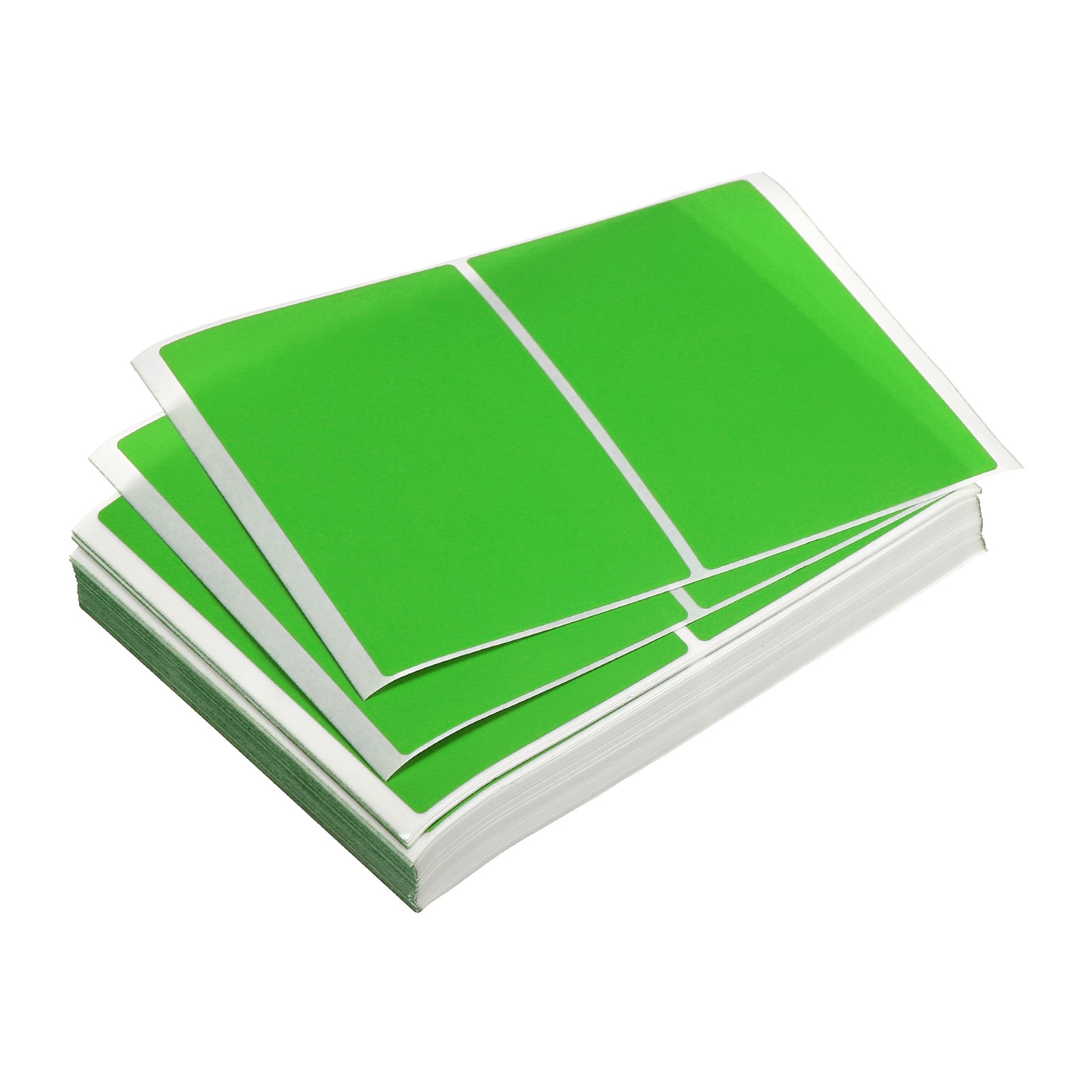 200 Labels Colored Rectangle Stickers, Color Code Sticker 3x2 Inch Self ...