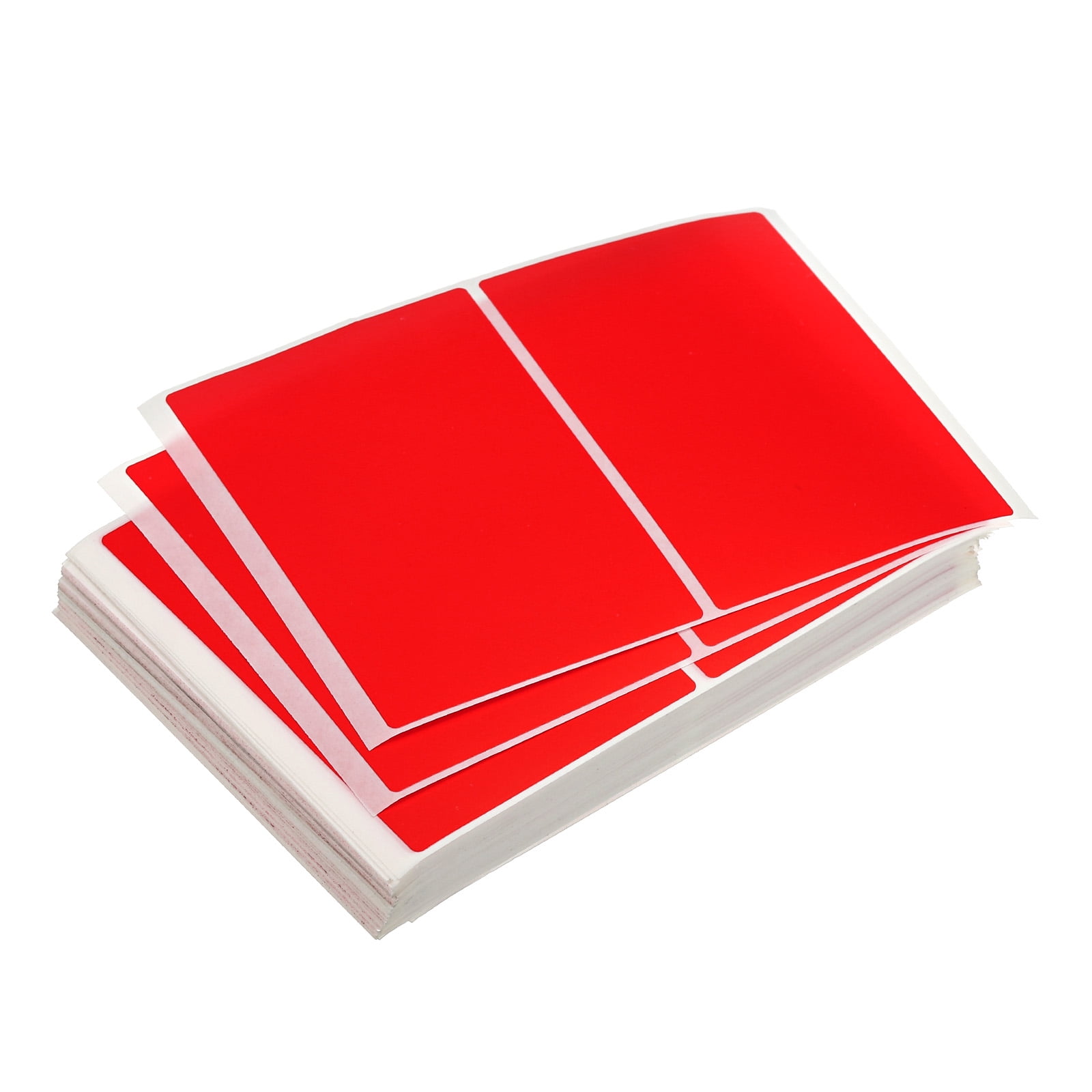 200 Labels Colored Rectangle Stickers, Color Code Sticker, 3x2 Inch ...