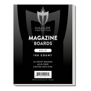 BCW Silver Comic Book Backing Boards, 100 Pack for Art and Bag Storage ...