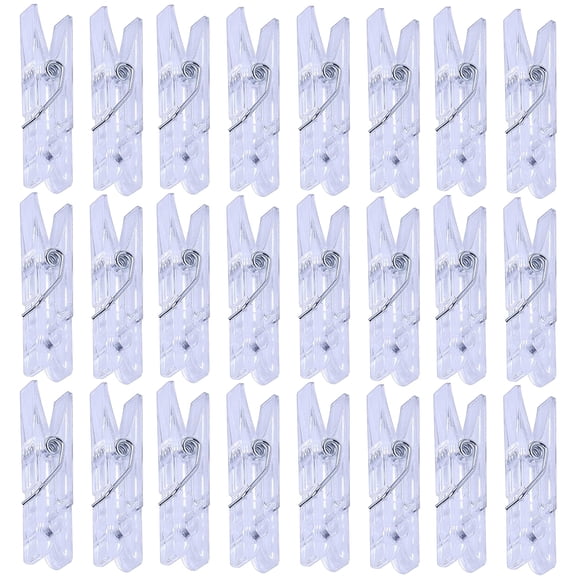 Clear Plastic Clips
