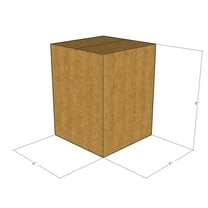 10x8x8 Kraft Brown Corrugated Shipping Boxes, 32 ECT Single-Wall, Qty ...