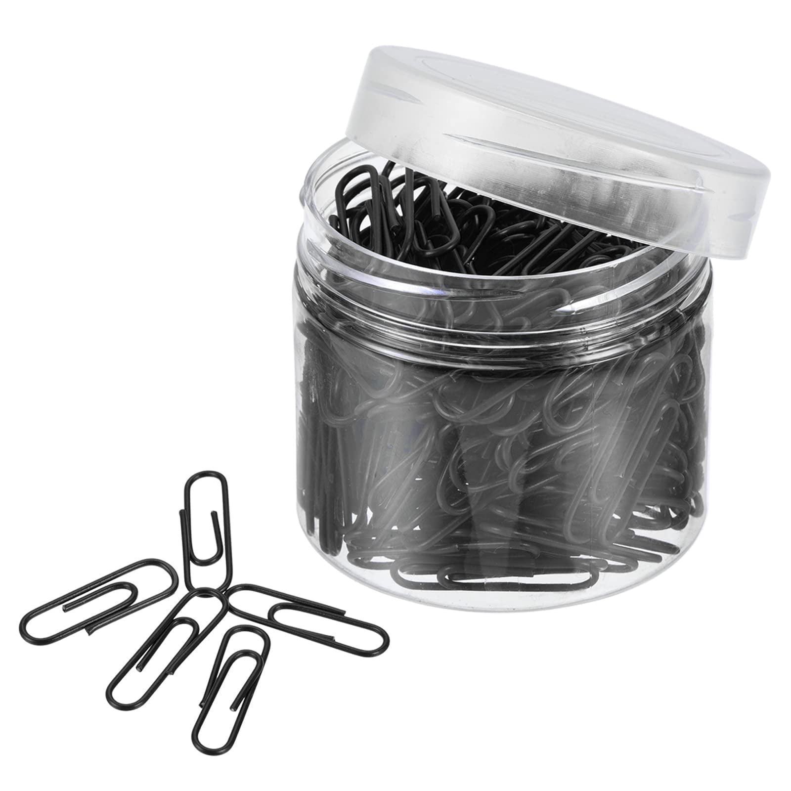 200 PCS Paper Clips Small Size 1.1 Inch Vinyl Coated to Prevent Tearing ...