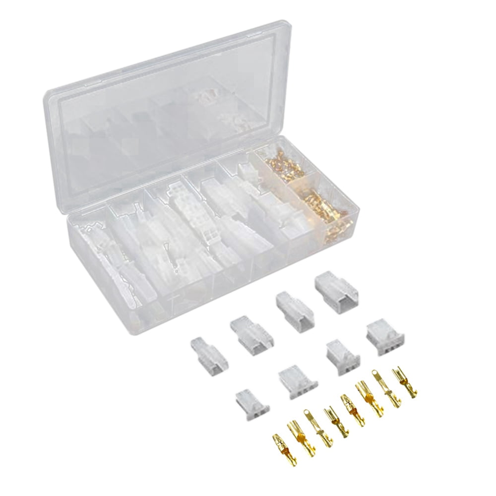 200 PCS 2.8MM Automotive Wire Connector 2/3/4/6 Pin Electrical Male and ...