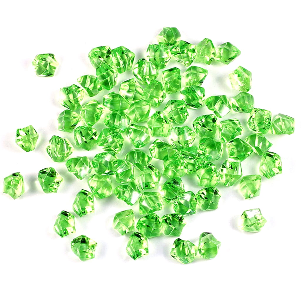 200 PCS Aquarium Acrylic Stones for Fish Bowl FishTank Garden Pond ...