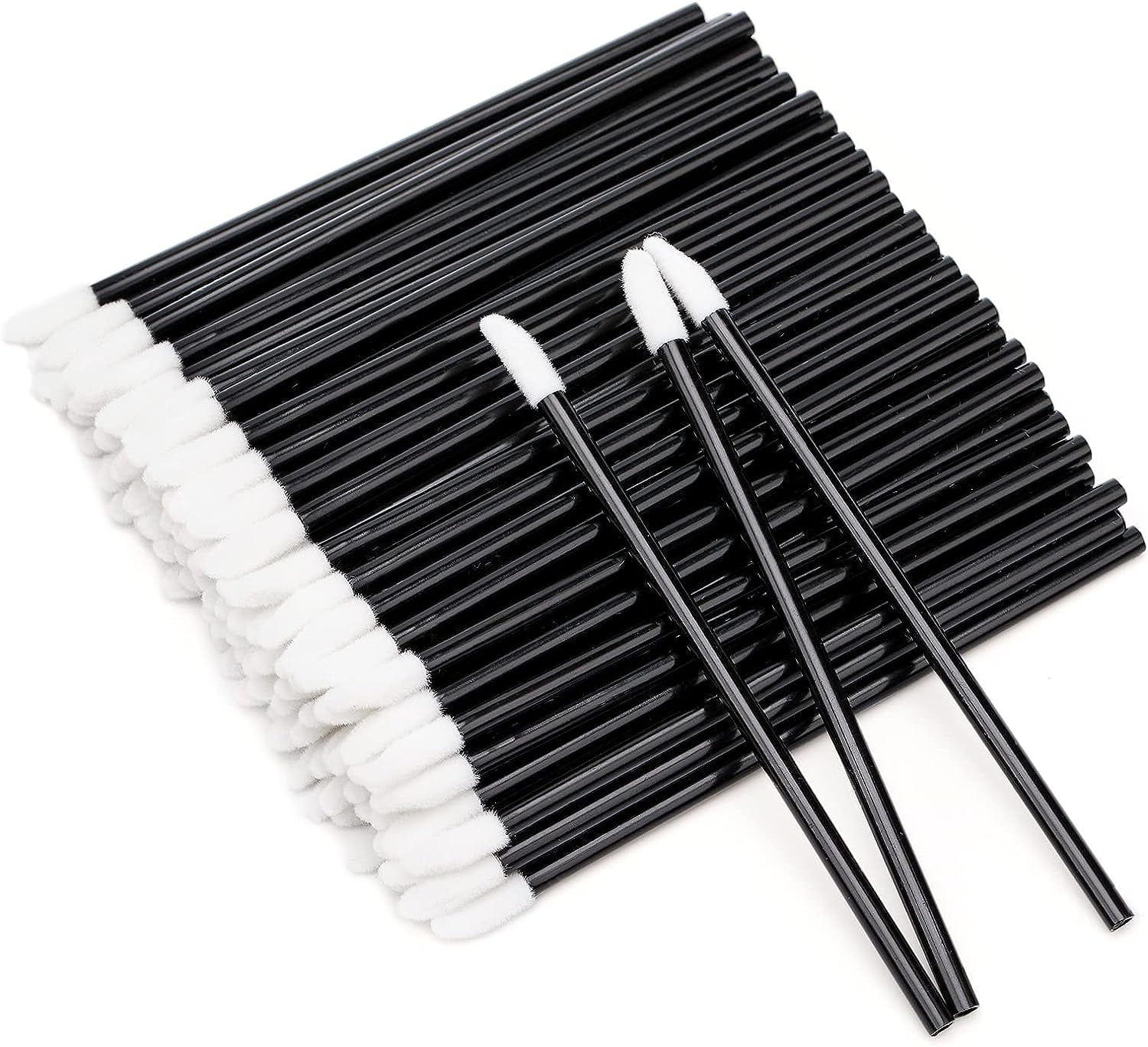 200 PCS Disposable Lip Gloss Brush - Lipstick Concealer Brushes - Lip ...