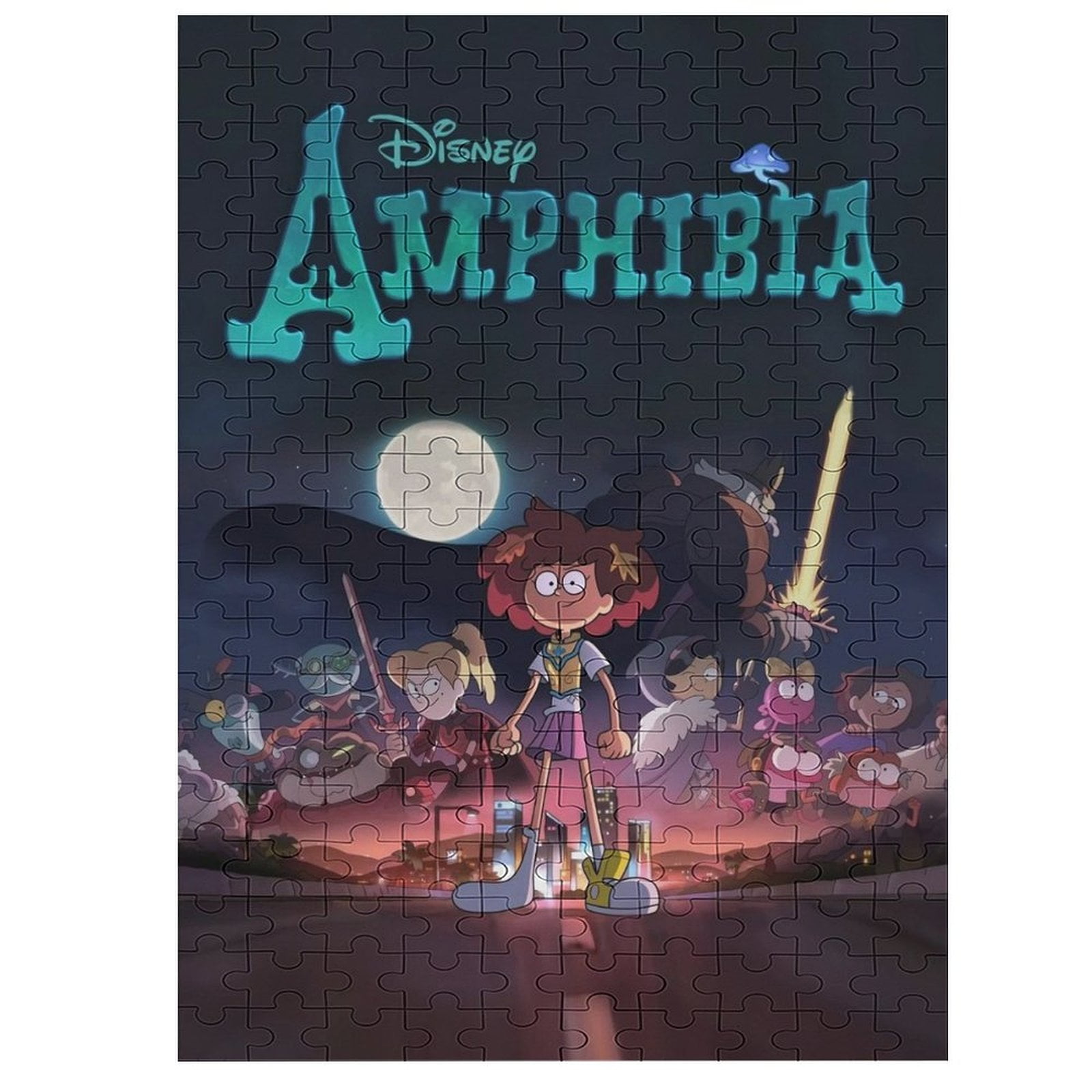 200 PCS Jigsaw Puzzle For Adults & Kids - Amphibia Puzzle For Boys ...