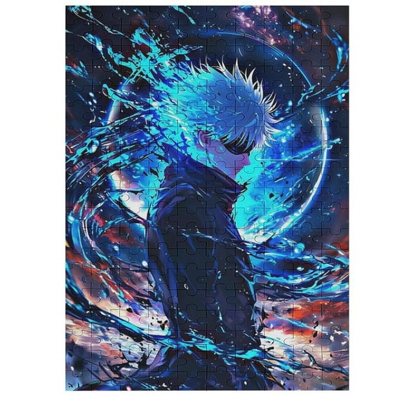 200 PCS Jigsaw Puzzle Jujutsu Kaisen Gojo Satoru Wooden Puzzle ...