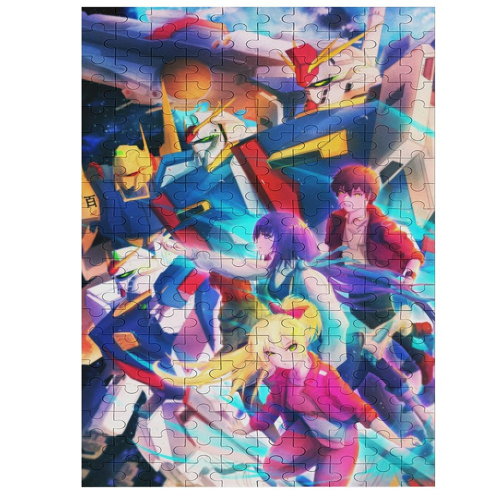 200 PCS Jigsaw Puzzle - Mobile Suit Gundam Puzzle Enthusiasts - Walmart.com