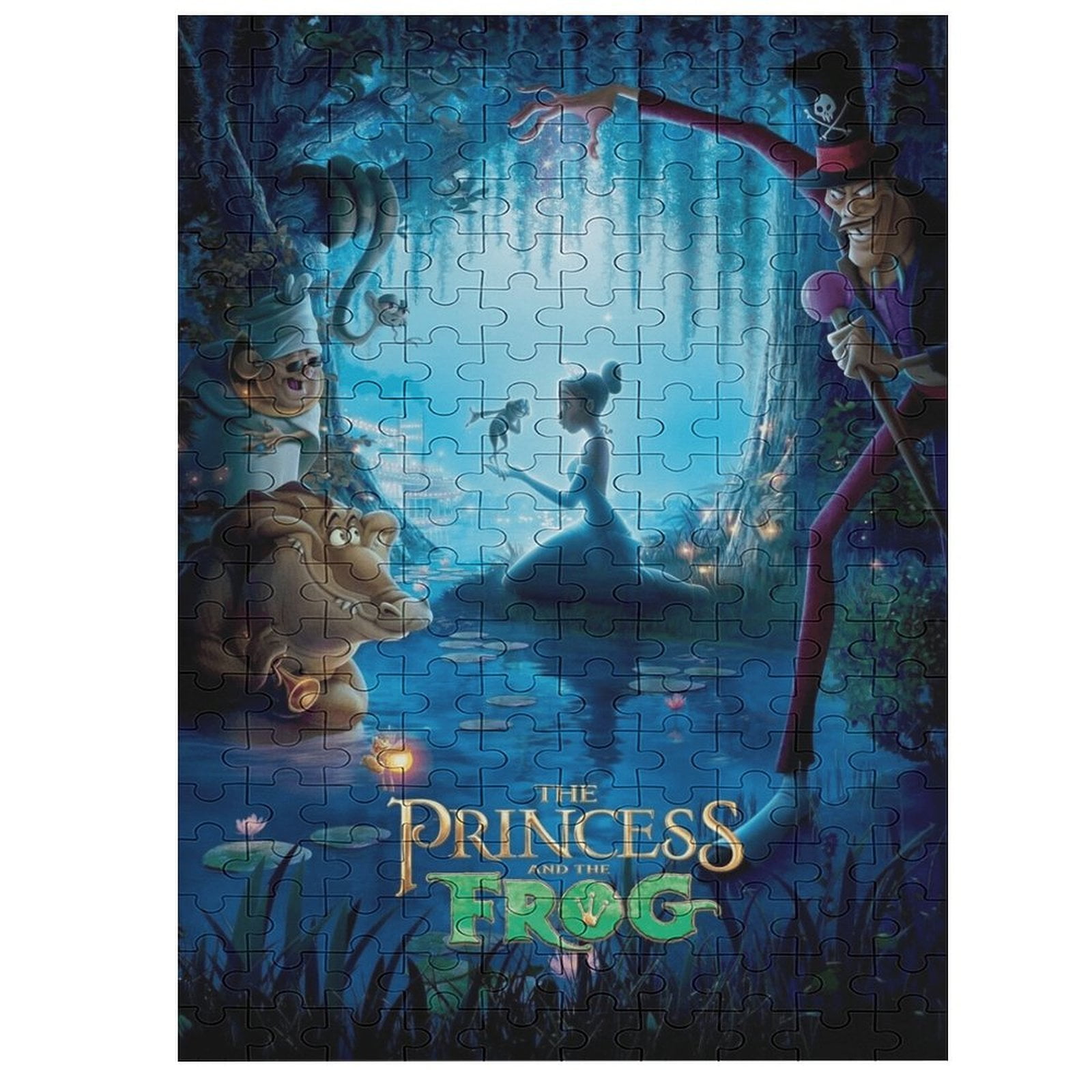 200 PCS Jigsaw Puzzle - The Princess And The Frog Puzzle Enthusiasts ...