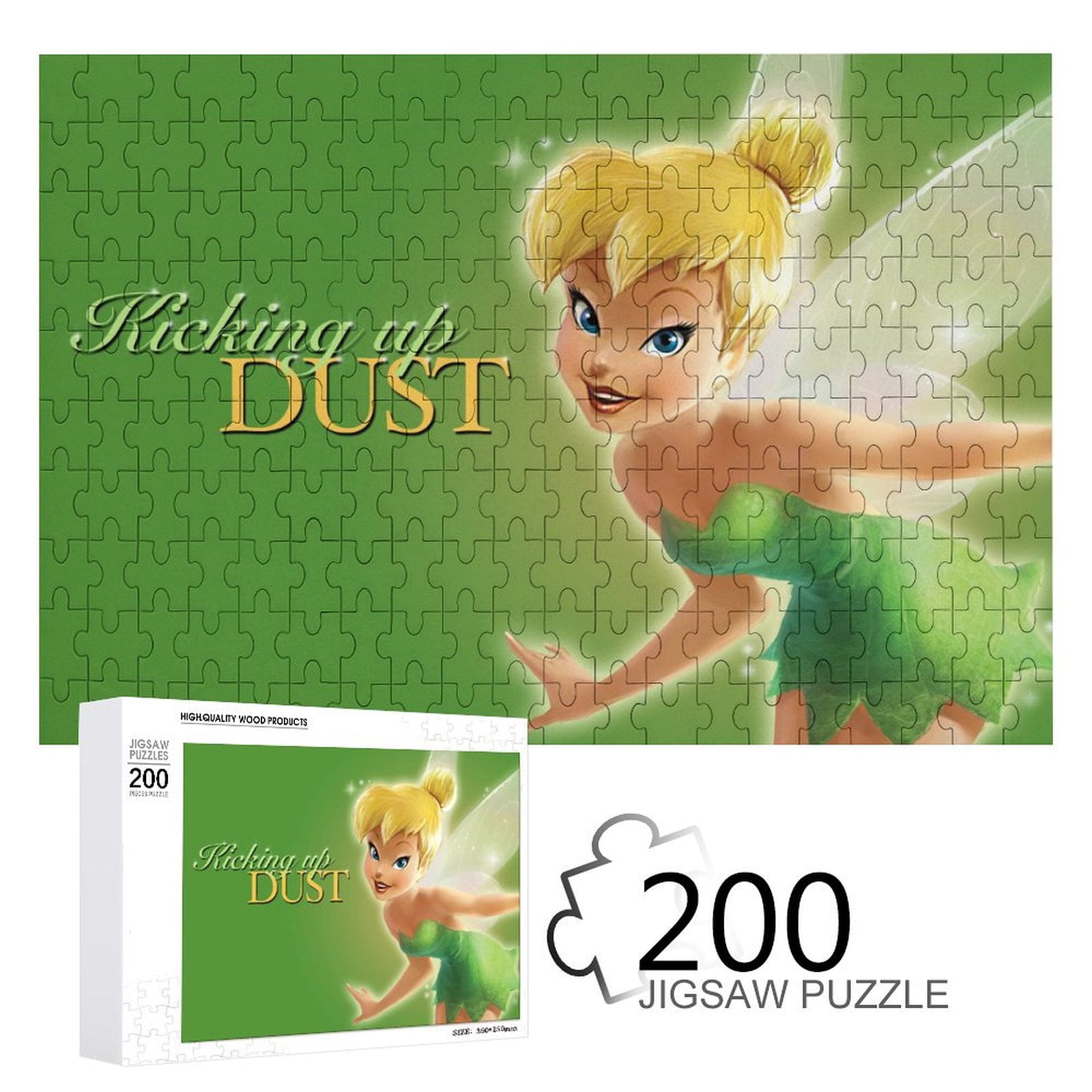200 PCS Jigsaw Puzzle - Tinker Bell Puzzle Enthusiasts - Walmart.com