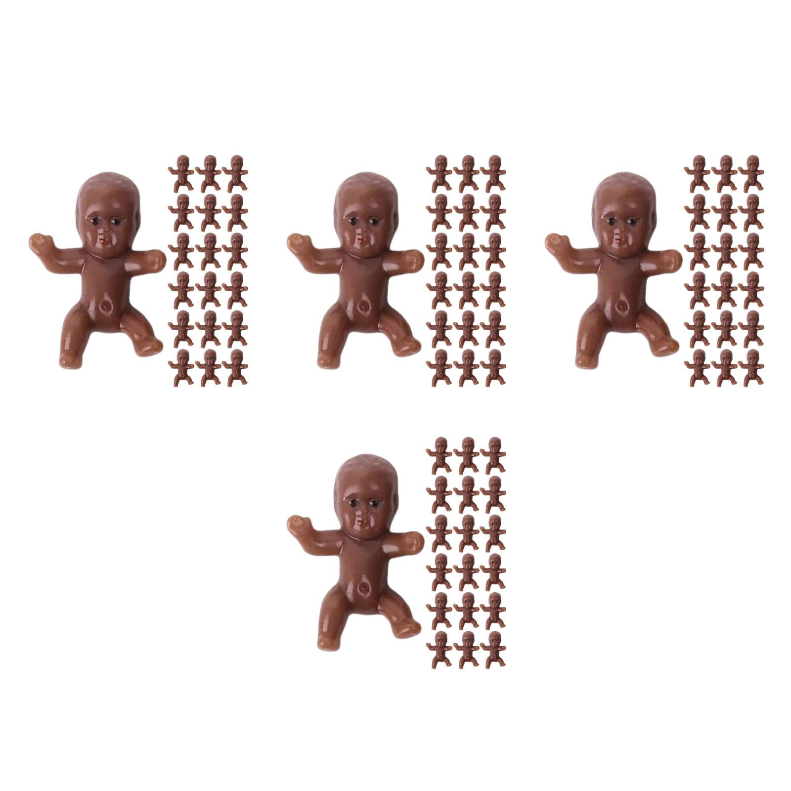 200 PCS Mini Babies Mini Plastic Babies for Baby Shower Ice Cubes Game ...