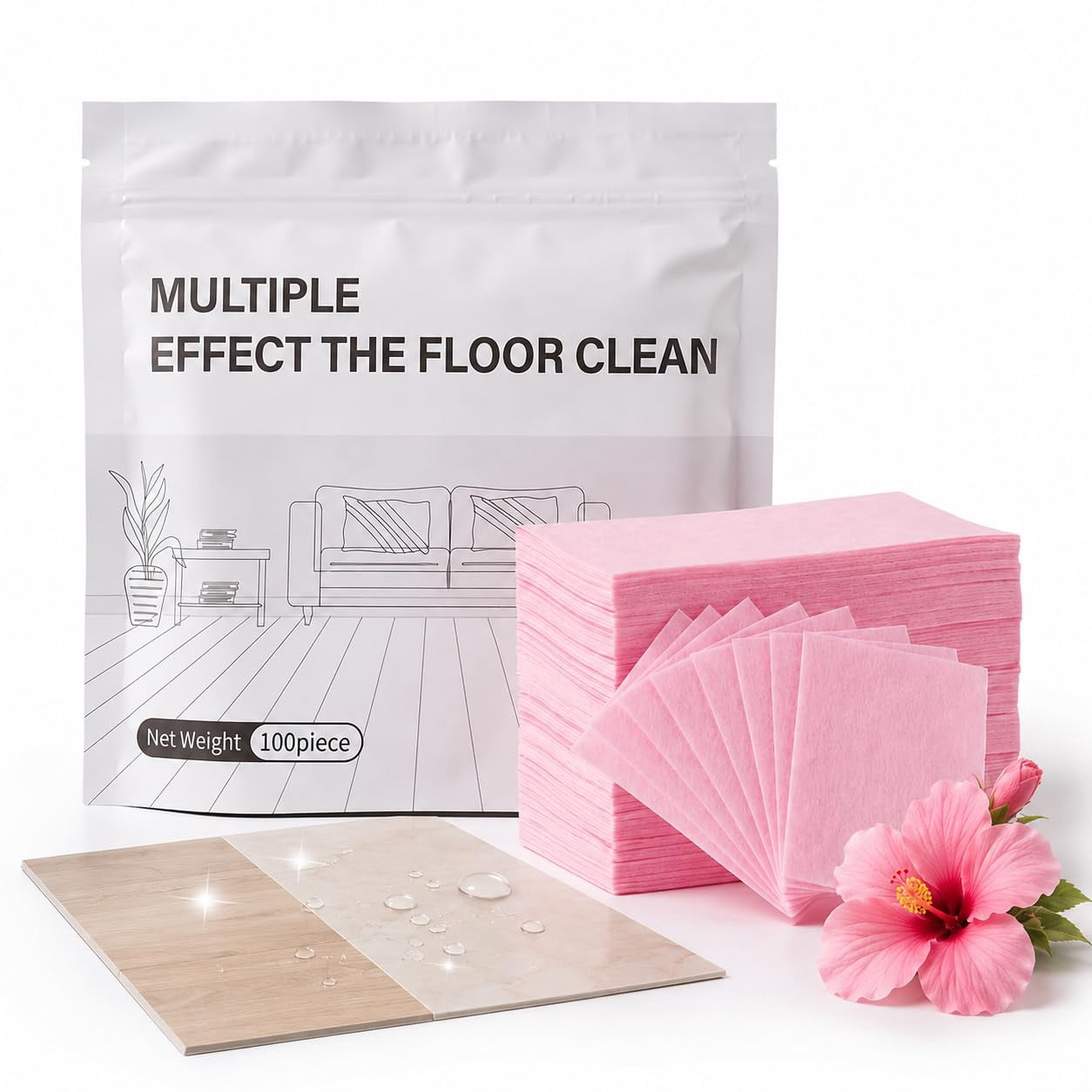200 PCS Multi-surface Floor Cleaning Tablets,Full House Hardwood Tile ...