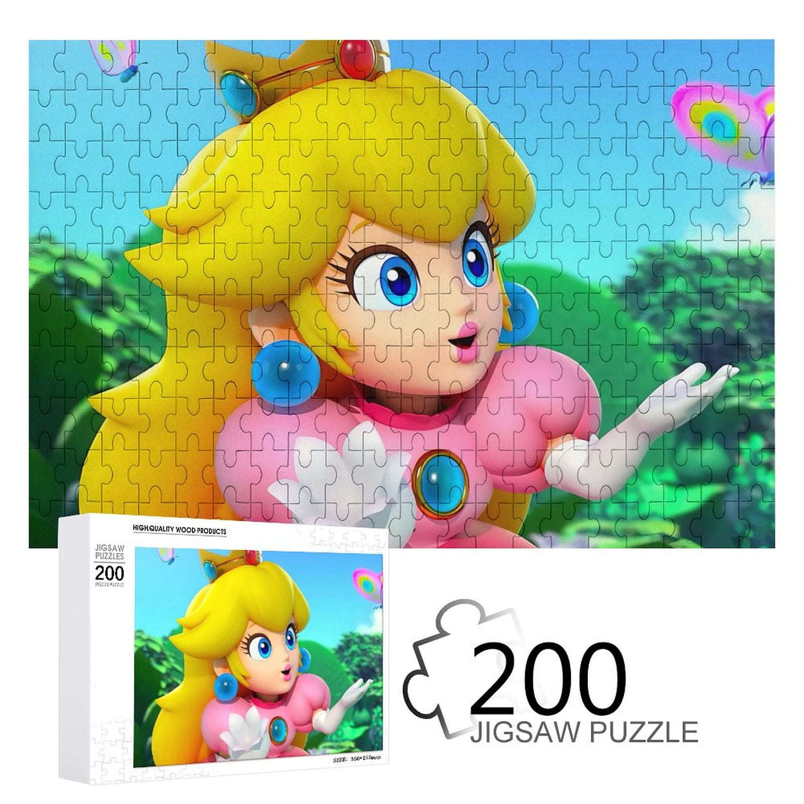 200 PCS Puzzle - Princess Peach Jigsaw Puzzle - Walmart.com