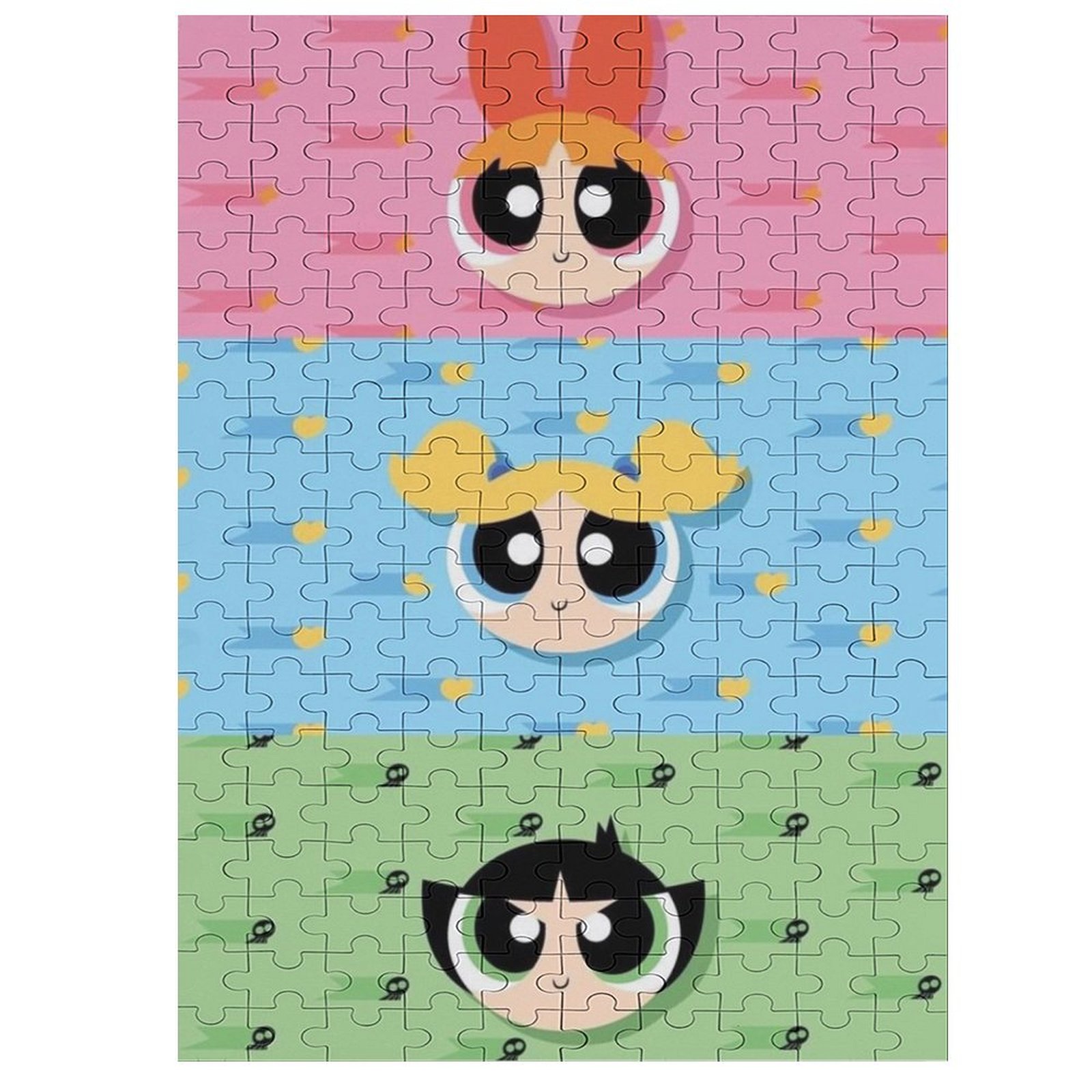 200 PCS Puzzle Puzzle -The Powerpuff Girls Puzzle Skills Development ...