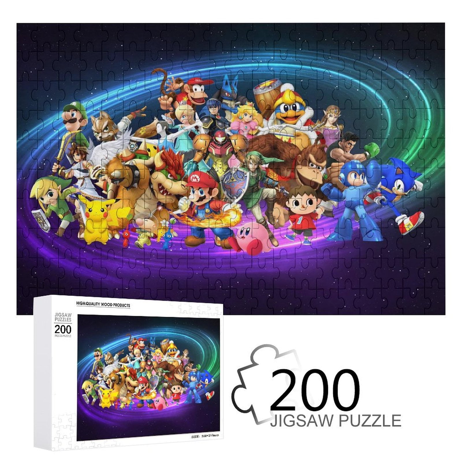 200 PCS Puzzle - Super Smash Bros Jigsaw Puzzle - Walmart.com