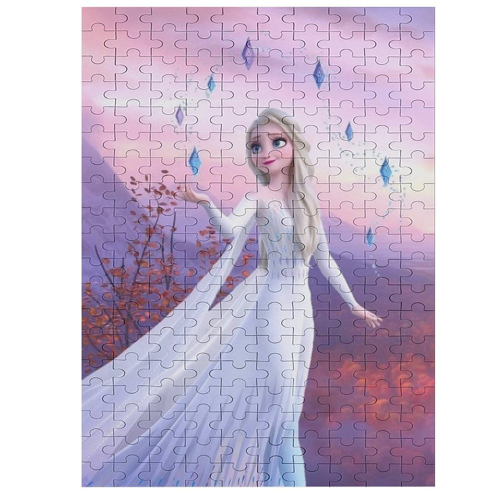 200 PCS Puzzles for Kids Teens Frozen Elsa Jigsaw Puzzles for Seniors ...