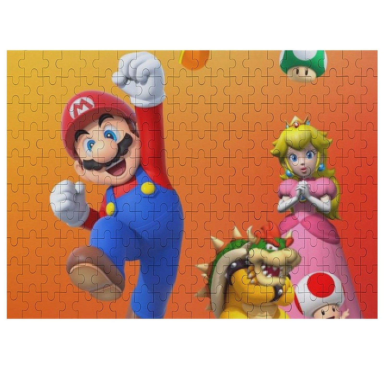 200 PCS Wooden Super Mario Jigsaw Puzzle DIY Educational Puzzles ...