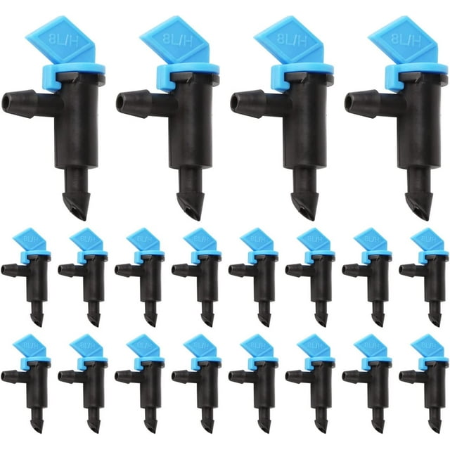 200 Pack 2 GPH Flag Dripper Emitter Drip Emitters 8L/H Irrigation ...